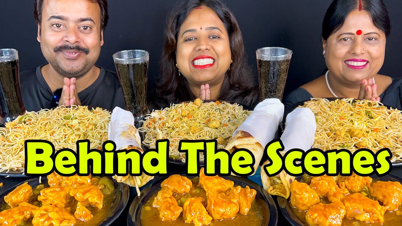 Behind The Scenes Indian Eating Show #bloopers - YouTube