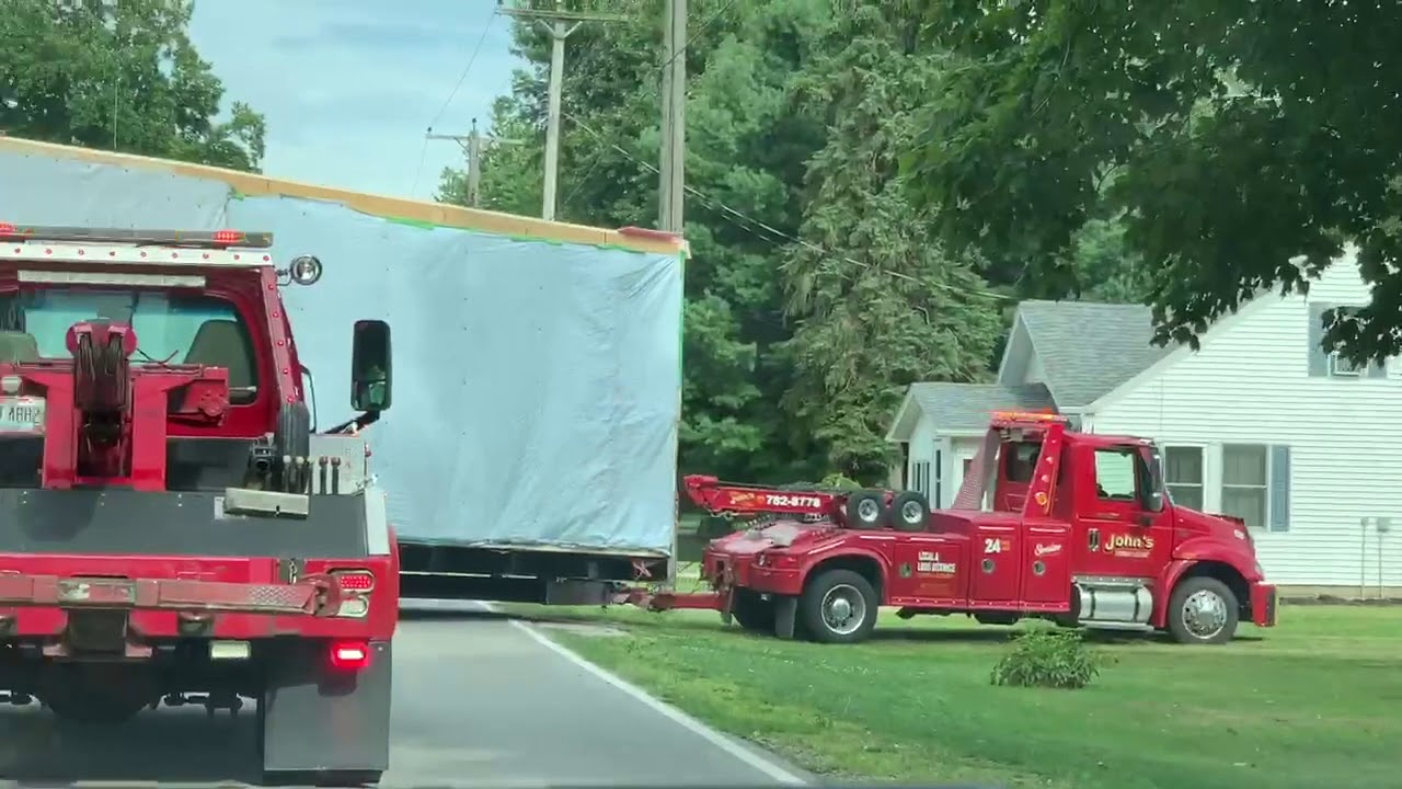 Defiance Area LifeWise Modular Classroom Transport - YouTube