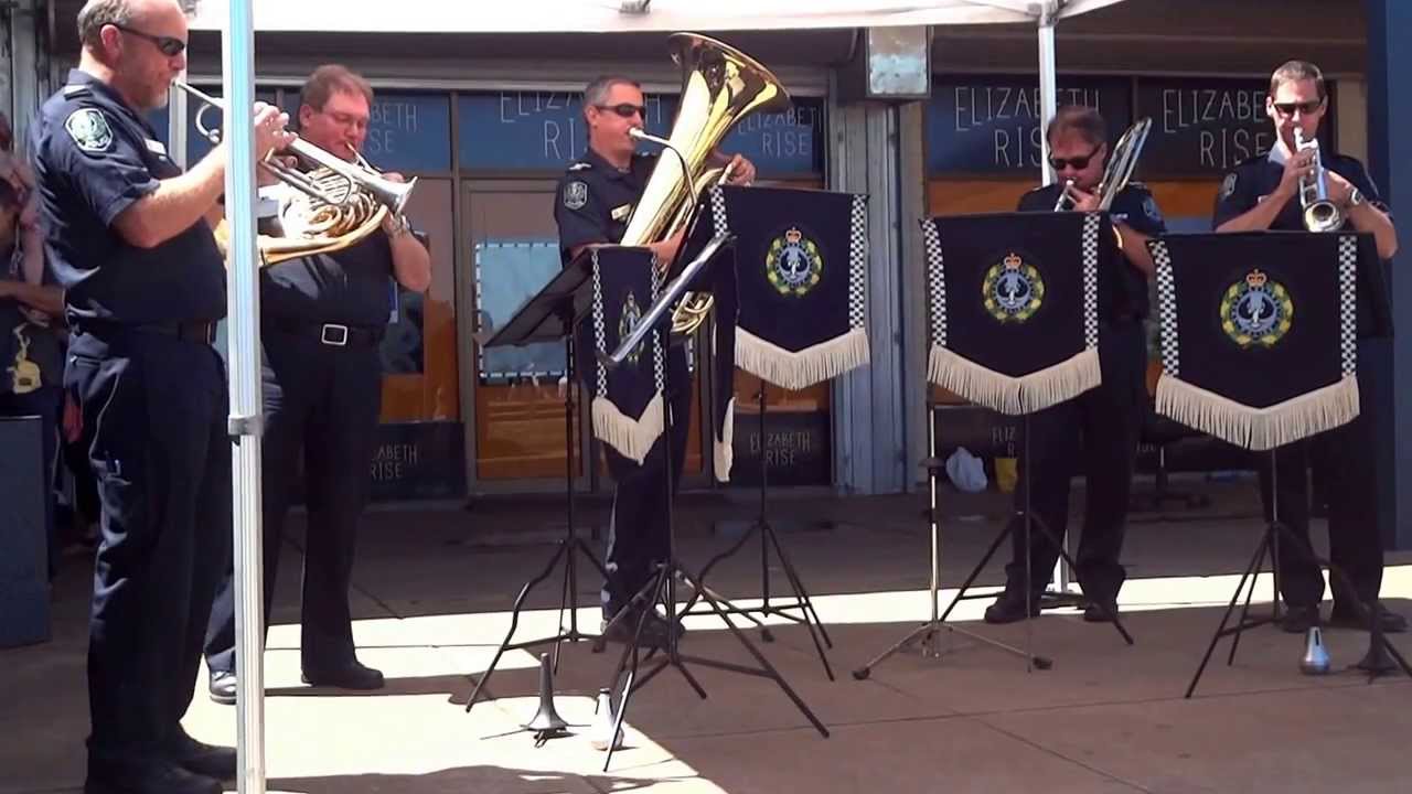 SAPOL Band Brass Quintet - Teddy Bears Picnic - YouTube
