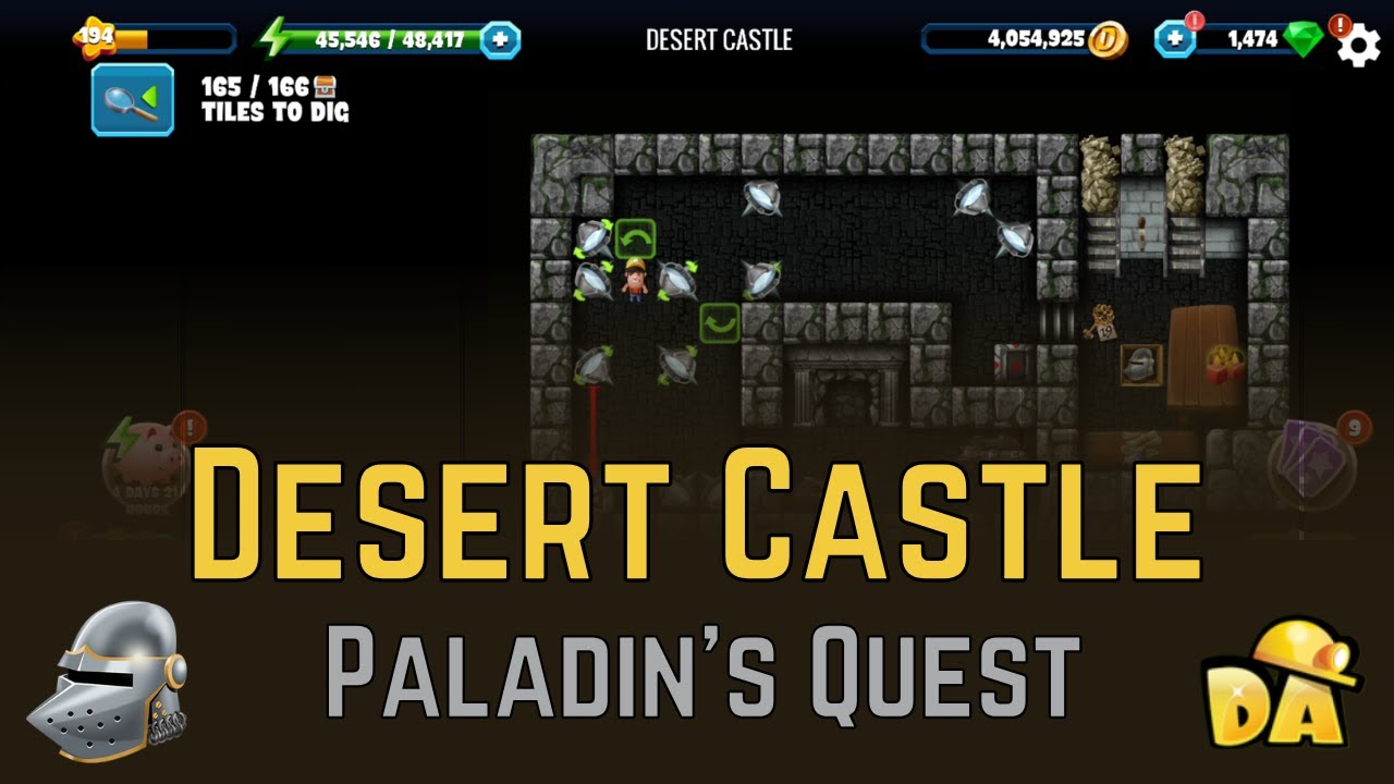 Desert Castle - Paladin's Quest - Diggy's Adventure - YouTube