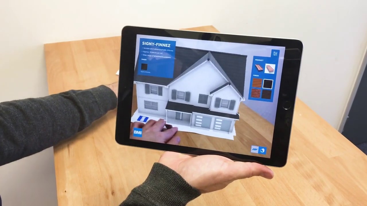 Augmented Reality Product Visualiser - YouTube