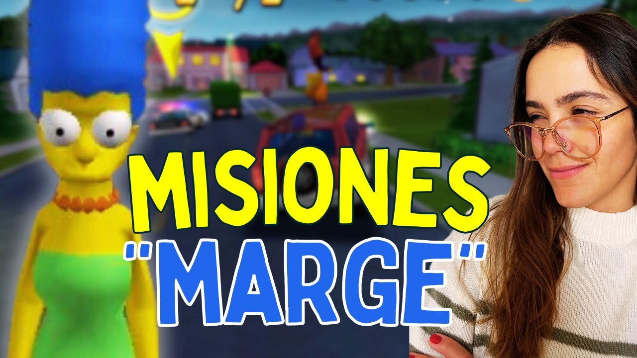 MARGE SIMPSON (NIVEL 4) LOS SIMPSONS HIT and RUN GAMEPLAY | THE ...