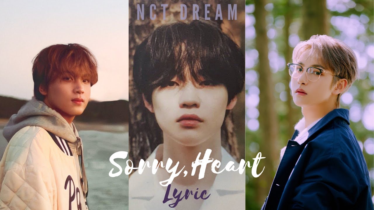 SORRY, HEART LYRIC - NCT DREAM [엔시 티드림] - YouTube