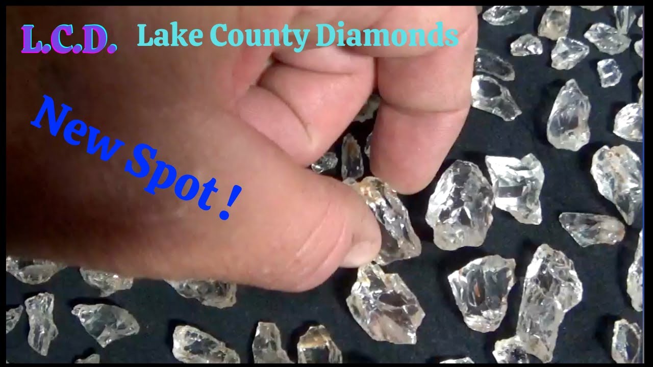 I Found A Whole New Spot For Hunting Lake County Diamonds ...
