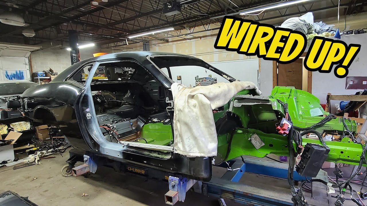 Building an All Wheel Drive Hellcat! (electrical Nightmare) - YouTube