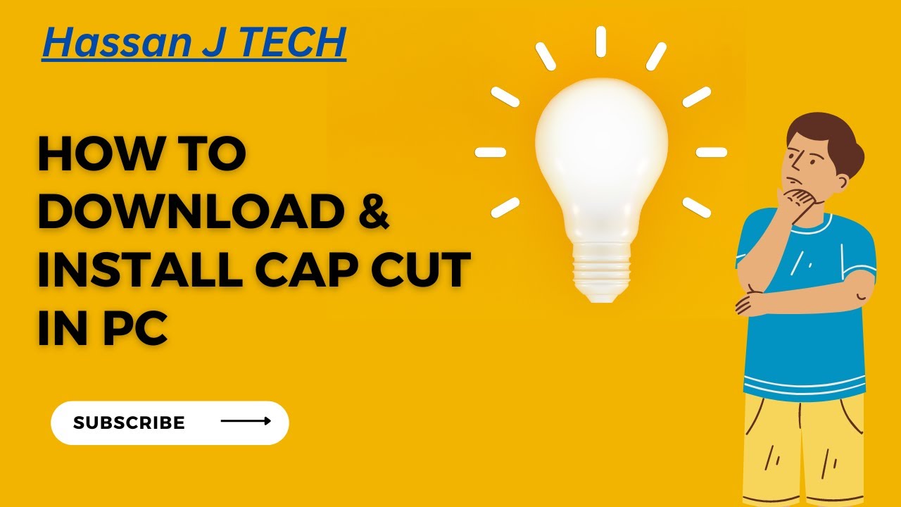 How to Download & Install Cap cut in your PC for Free Hassan J TECH ...