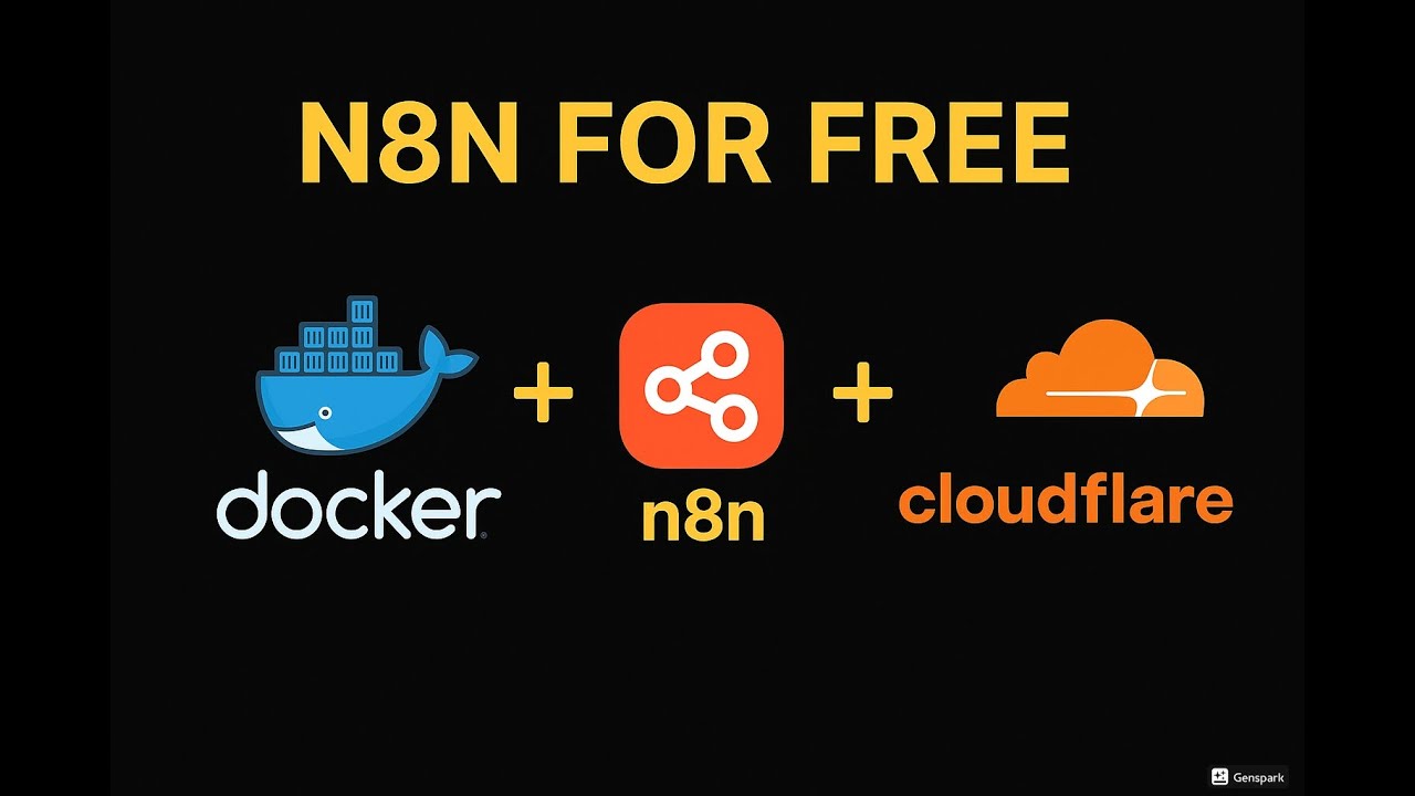 FREE n8n Self-Hosting: Unlimited Workflows & Internet Access with Docker & Cloudflare Tunnels ...