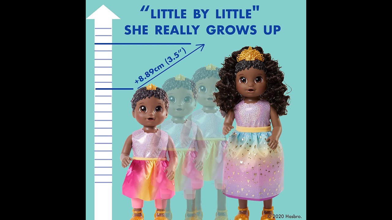 BABY ALIVE PRINCESS GROWS UP! - YouTube