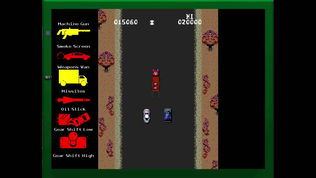 Spy Hunter - single player retro gameplay - YouTube