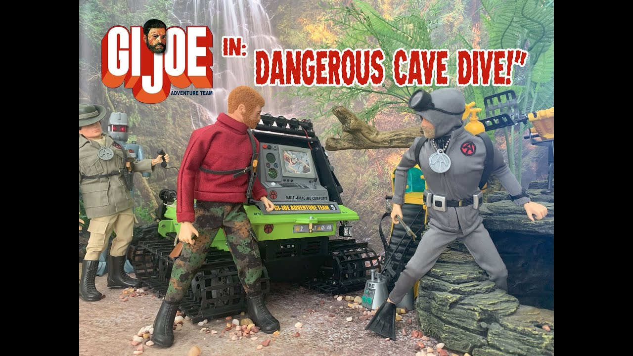 GI Joe Adventure Team in: "Dangerous Cave Dive!" - YouTube