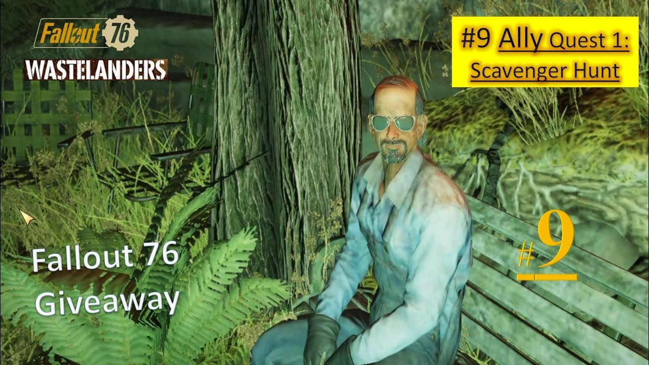 Fallout 76 Wastelanders DLC - Scavenger Hunt | Build the Forager's ...
