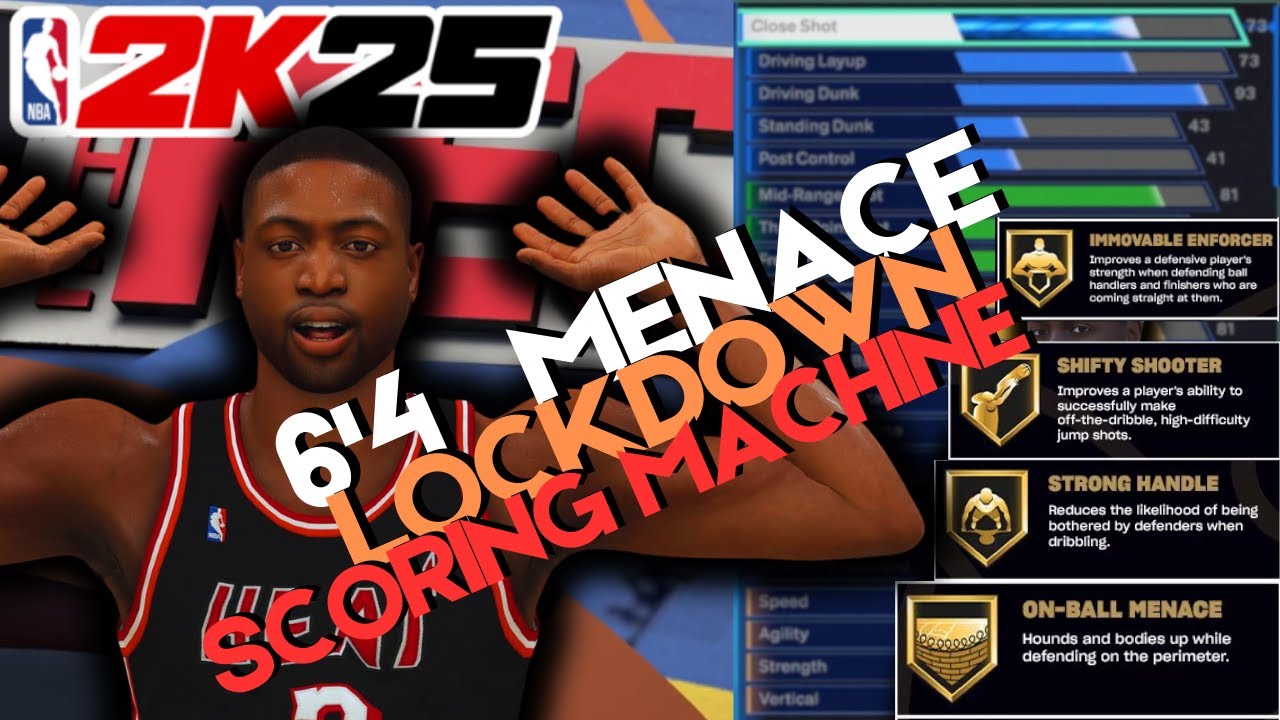 This 6'4 "LOCK SCORING PLAYMAKER" is a PHENOM in NBA 2K25... - YouTube