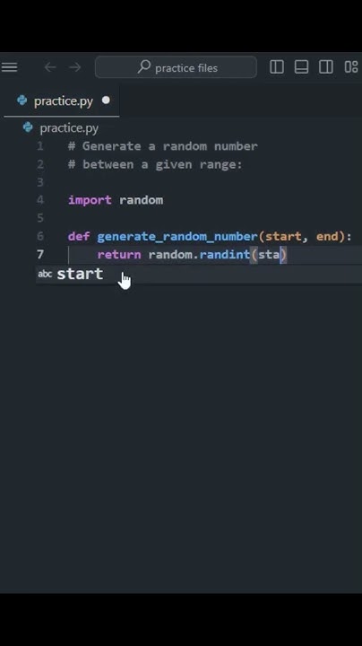Generate A Random Number Python Pythonprogrammingcodinglearnpython Pythonforbeginners