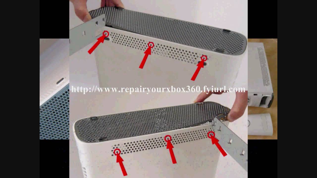 How to repair your Xbox 360 red ring of death guide - YouTube
