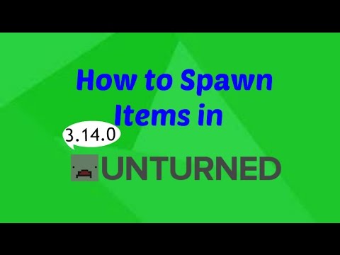 The Easiest Way to Give Yourself Items In Unturned 3.0 - YouTube