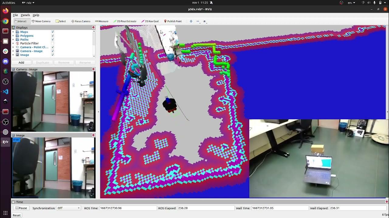 Pioneer 3dx And Rgb D Camera Autonomous Navigation Object Detection