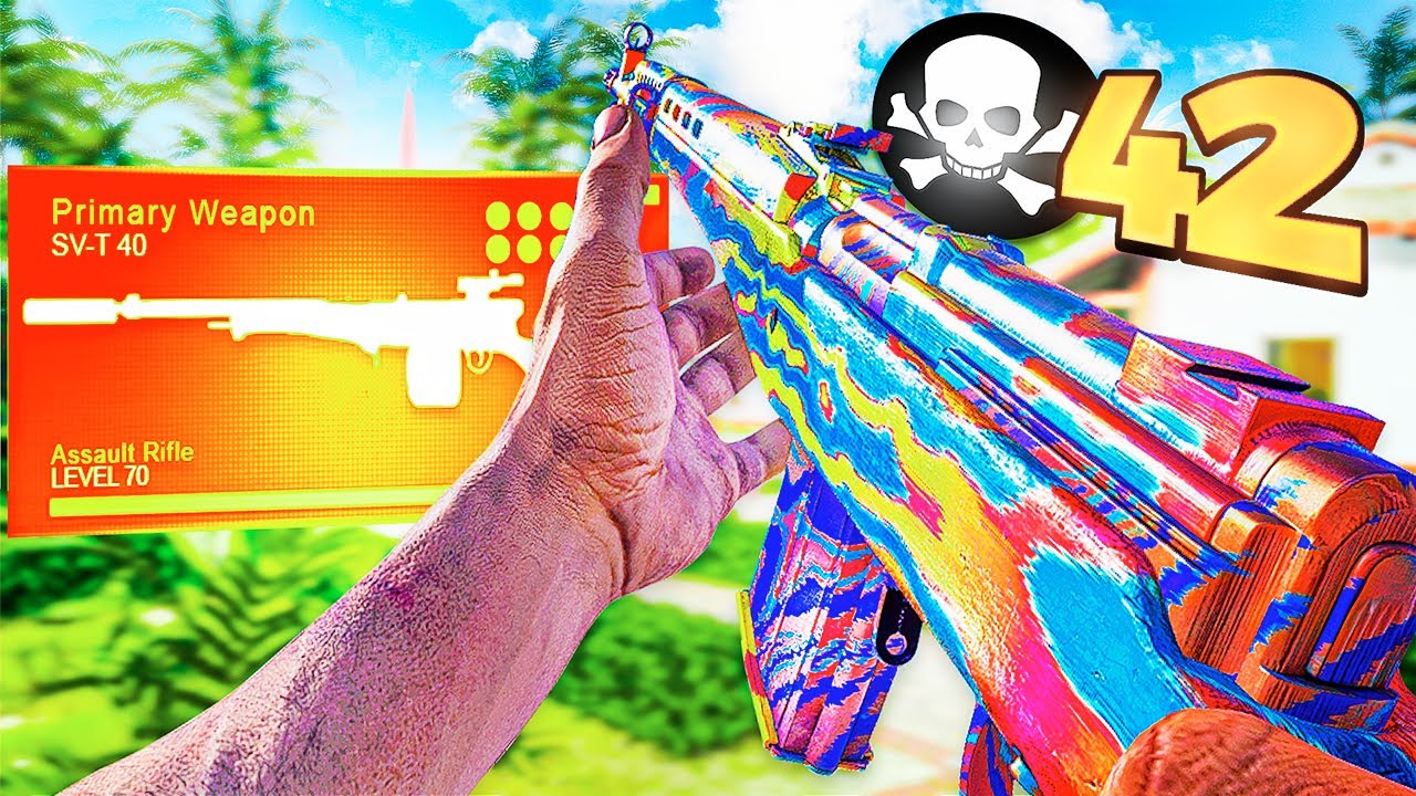 this SVT 40 Loadout is the #1 TTK in WarZone *Best SVT 40 Class Setup ...