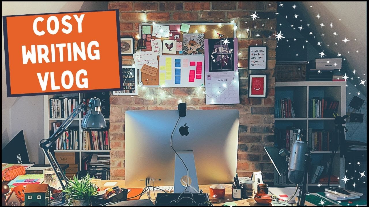 COSY WRITING VLOG | Writing my book proposal (not far to go now) - YouTube