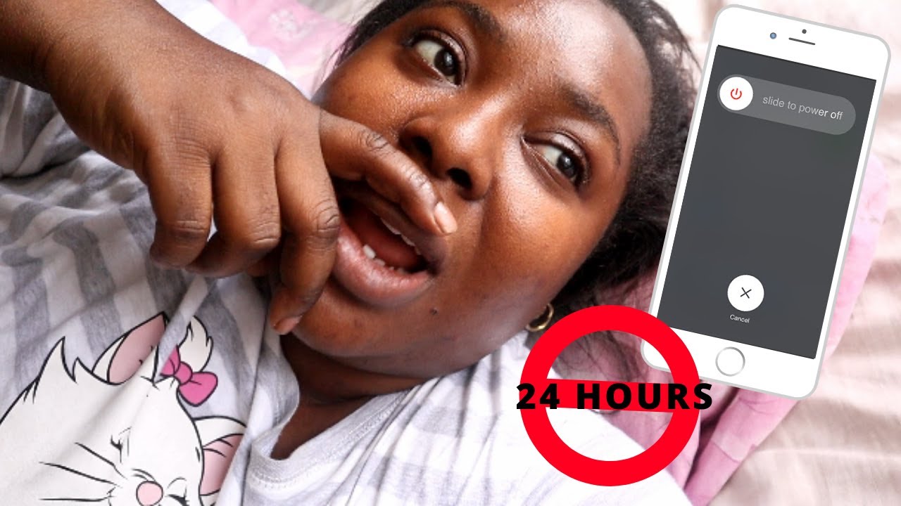Frustrating 24 HOURS WITHOUT A PHONE!! *Challenge* - YouTube