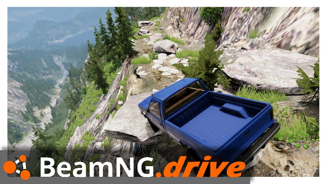 A Pretty Cool Off-Road Mountain Map | BeamNG.drive - YouTube