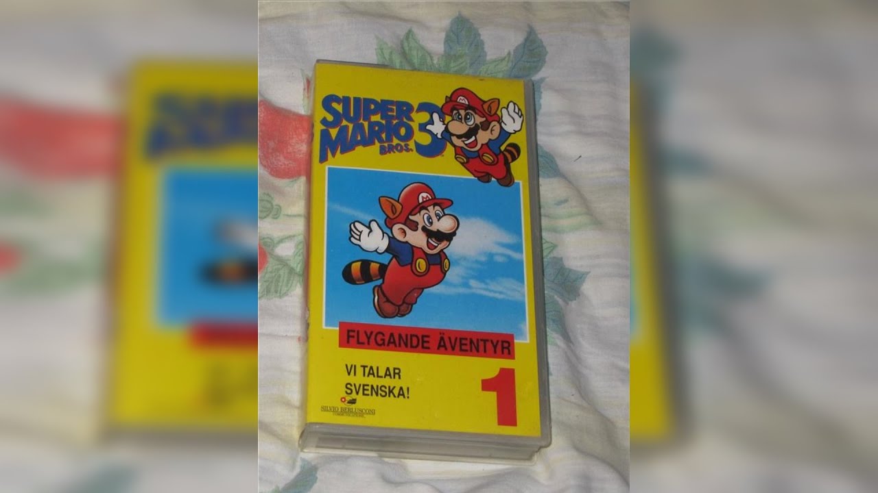Super Mario Bros VHS