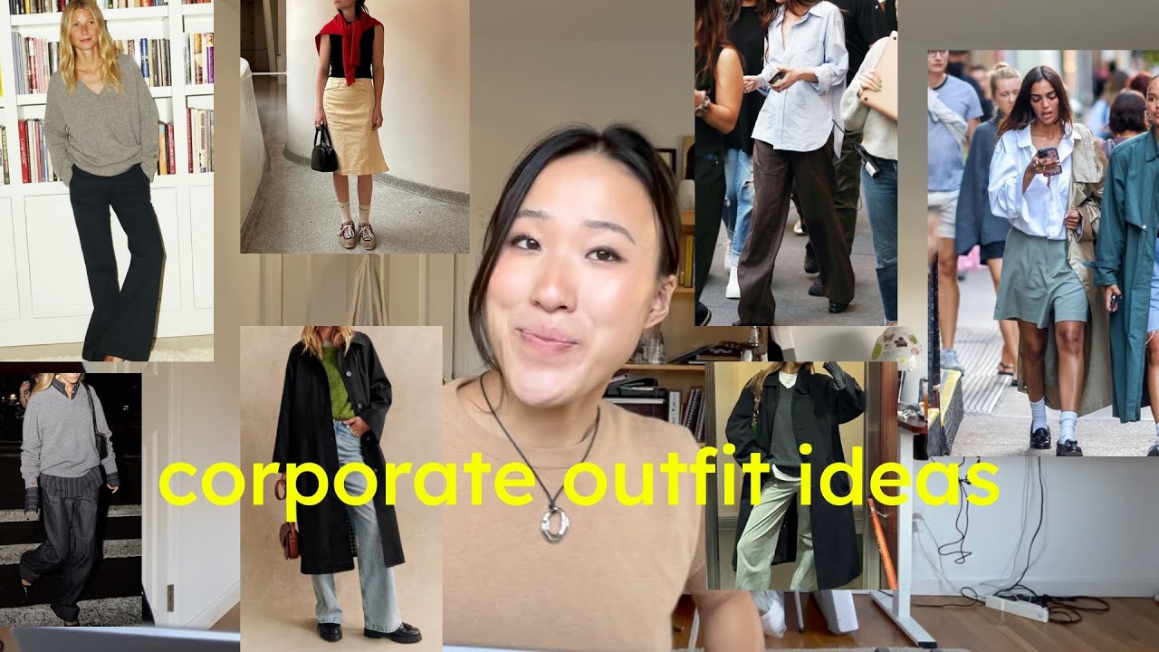 office outfit ideas (that I've actually worn) - YouTube