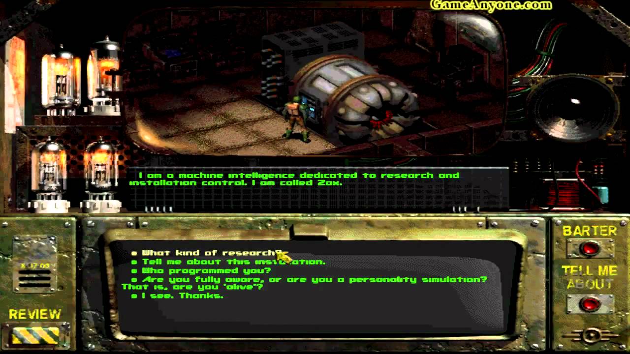 Let's Play: Fallout 1[PC] [HQ] Part 14: Chess is Hard - YouTube