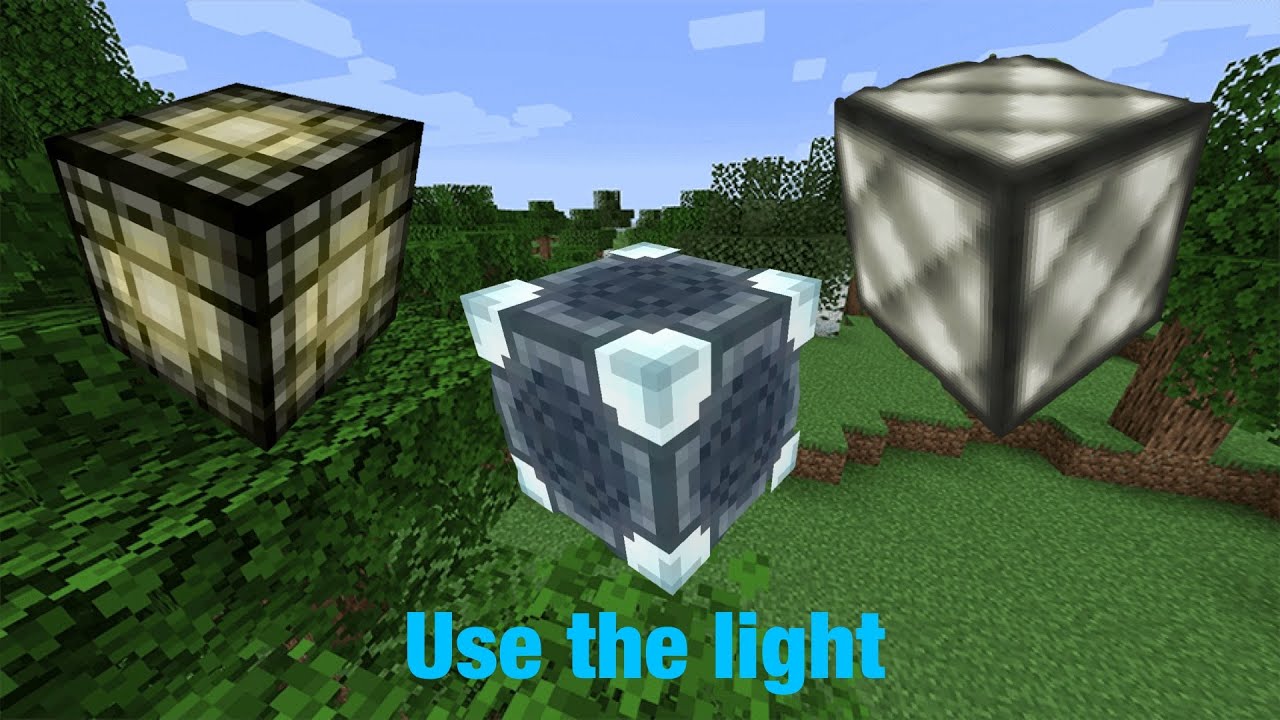 TxY's Light Blocks mod for Minecraft - YouTube