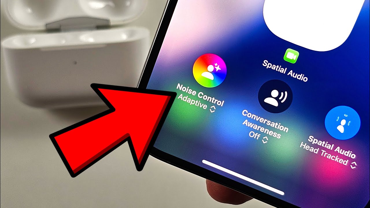 How To Use Adaptive Audio in AirPods on iPhone iOS 18 - YouTube