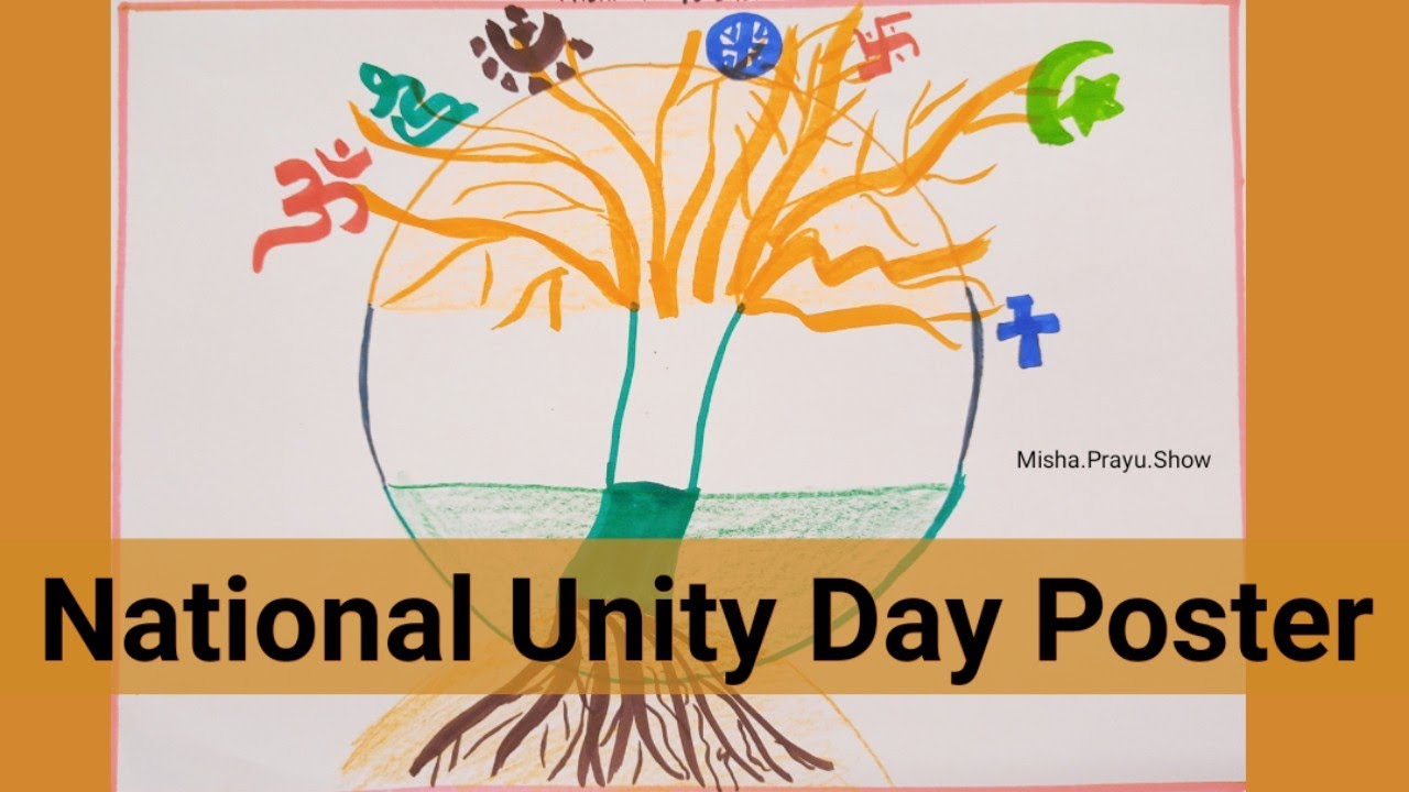 National Unity Day 2021 | Unity in diversity drawing competition ...