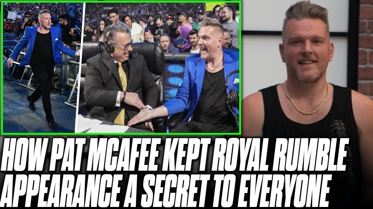 Pat McAfee Tells Michael Cole How He Kept Royal Rumble Appearance A ...