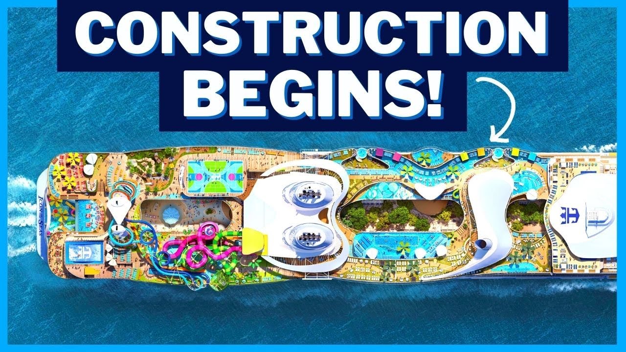 CRUISE NEWS: Construction Begins on Royal Caribbean's Second Icon-Class ...