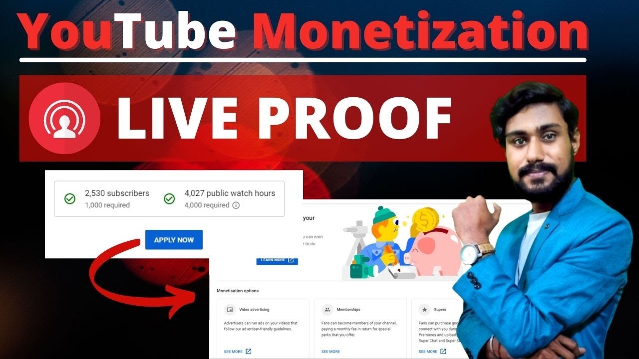 How To Monetize YouTube Channel In 2021 // YouTube Channel Monetize ...