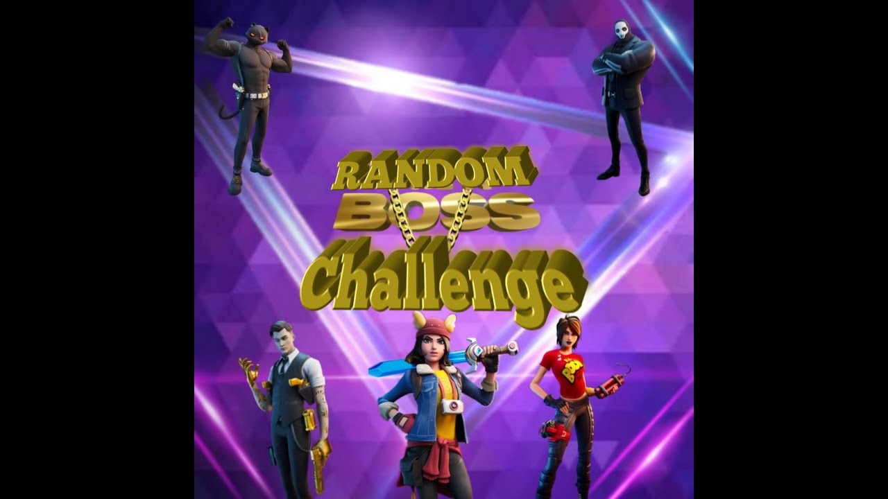 RANDOM BOSS CHALLENGE - YouTube