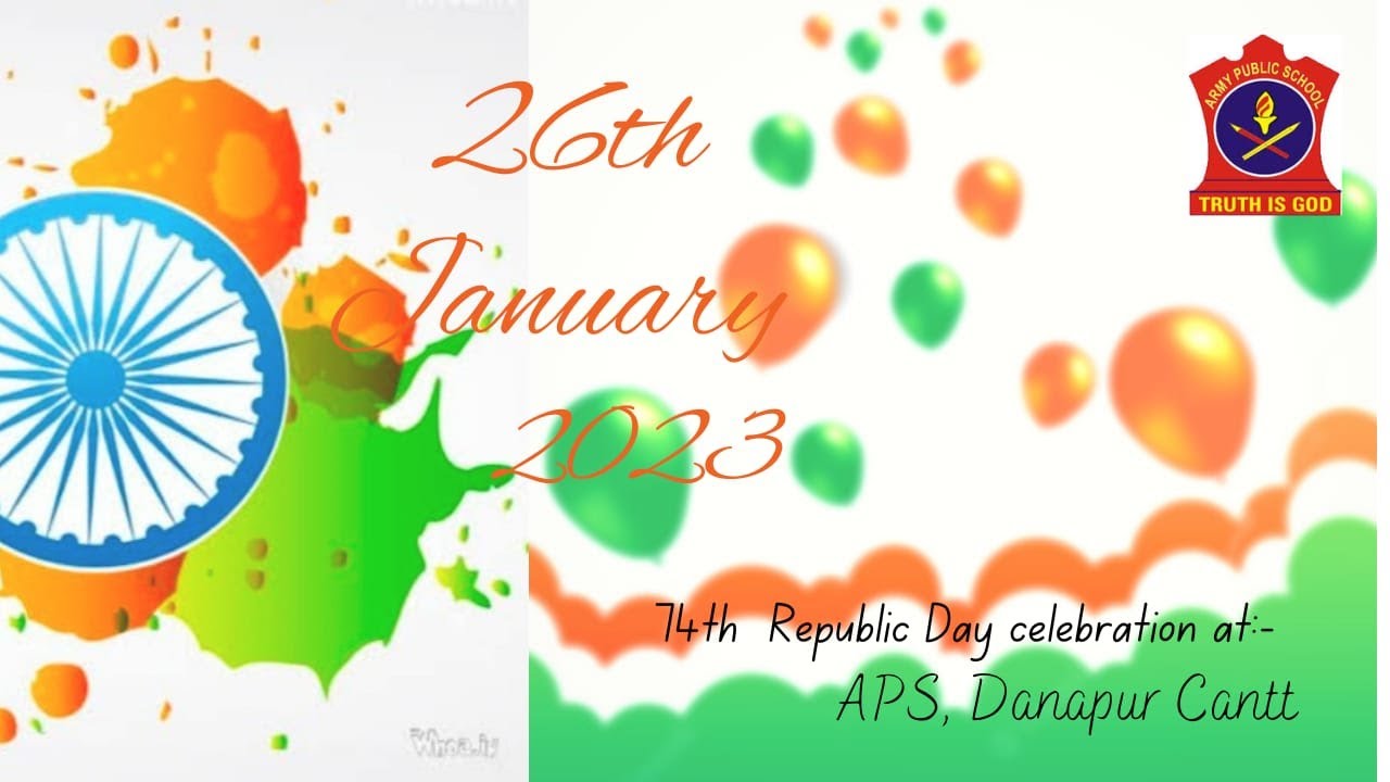 74th Republic Day Celebration | APS, DANAPUR CANTT 2023 - YouTube