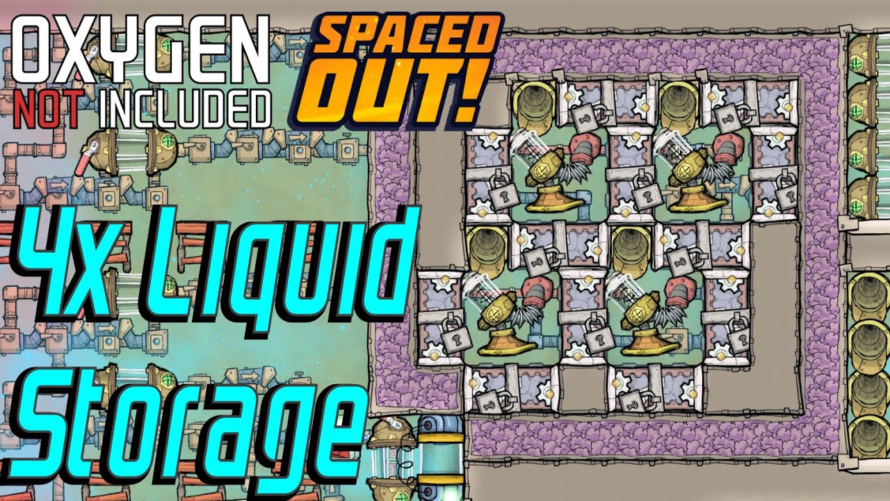 Oxygen Not Included: Hydra Start-Up & Quadruple, Infinite Liquid ...