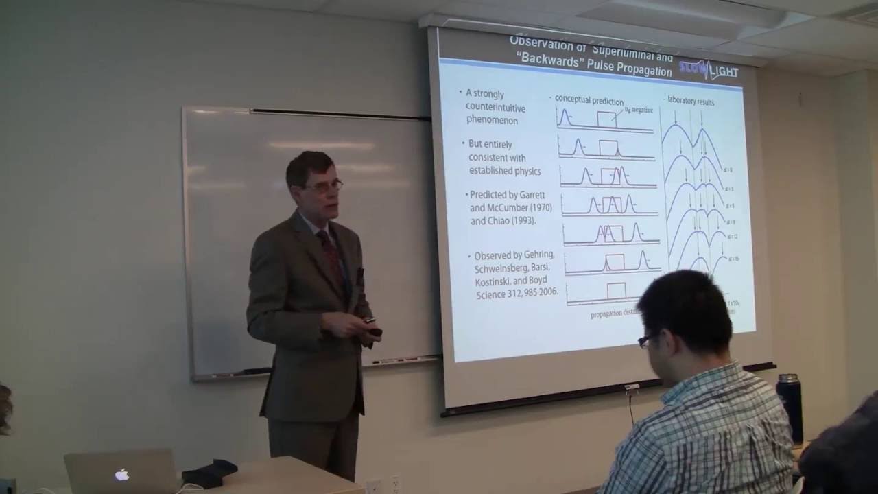 Robert Boyd - Quantum Nonlinear Optics: Nonlinear Optics meets the ...