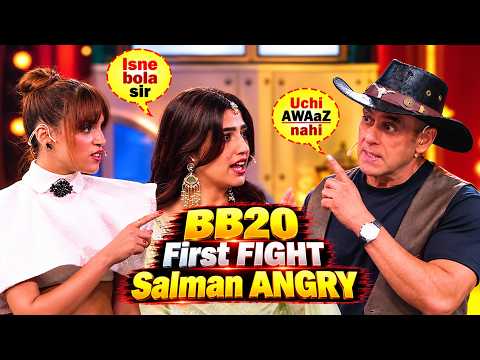Bigg Boss 20 Big Updates! Salman Khan ANGRY First Fight On Grand Premiere Rhiya Vs Love gill #BB20