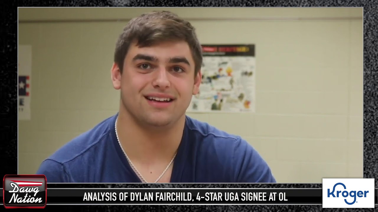 4-star OL signee Dylan Fairchild gets a DawgNation film room evaluation ...