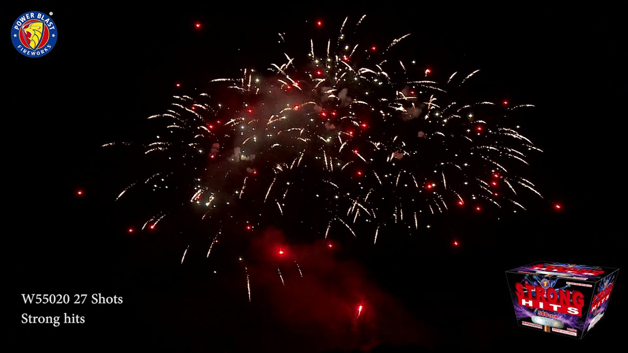 W55020- Strong hits-500g-Power Blast Fireworks/Hunan Winwell Fireworks ...