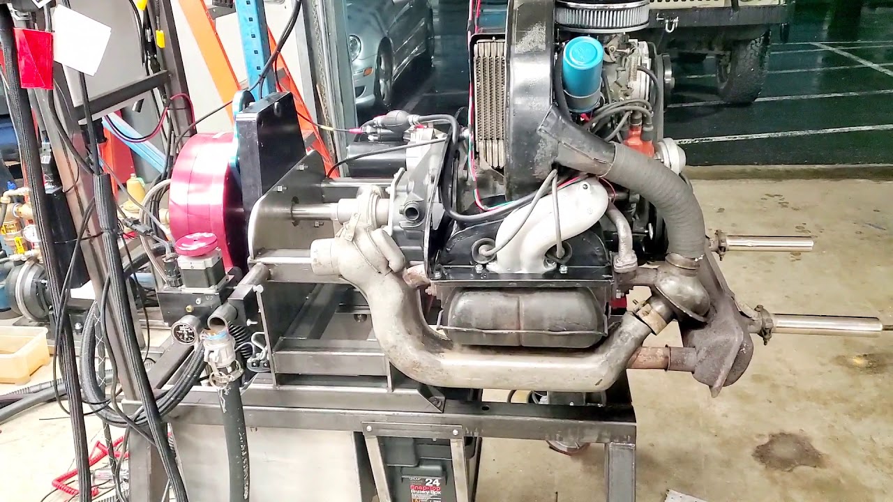Land and Sea Engine Dyno for Air Cooled VW - YouTube