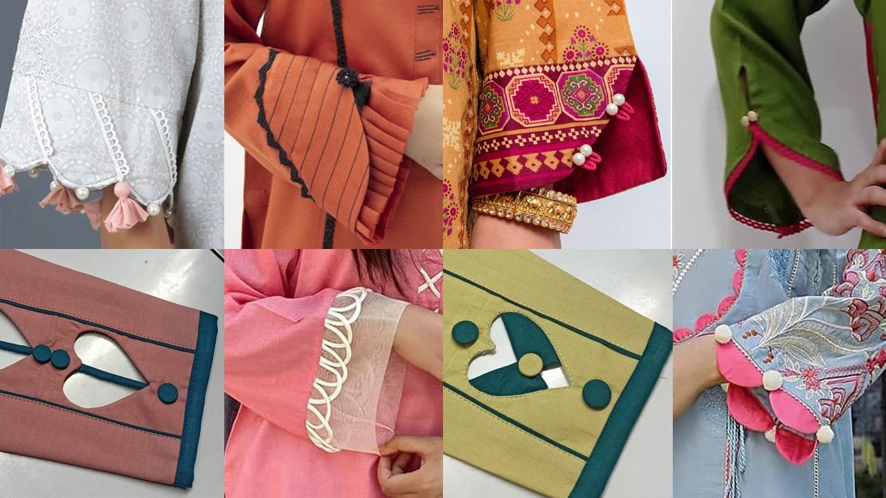 Aasteen Design Sleeve Designs Baju Ki Design Designer Sleeves Blouse Ki ...