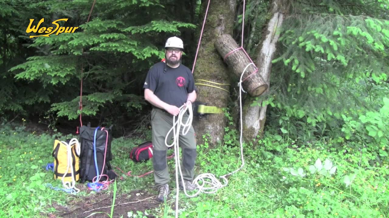 Light Rigging Pt1 - WesSpur Tree Equipment - YouTube