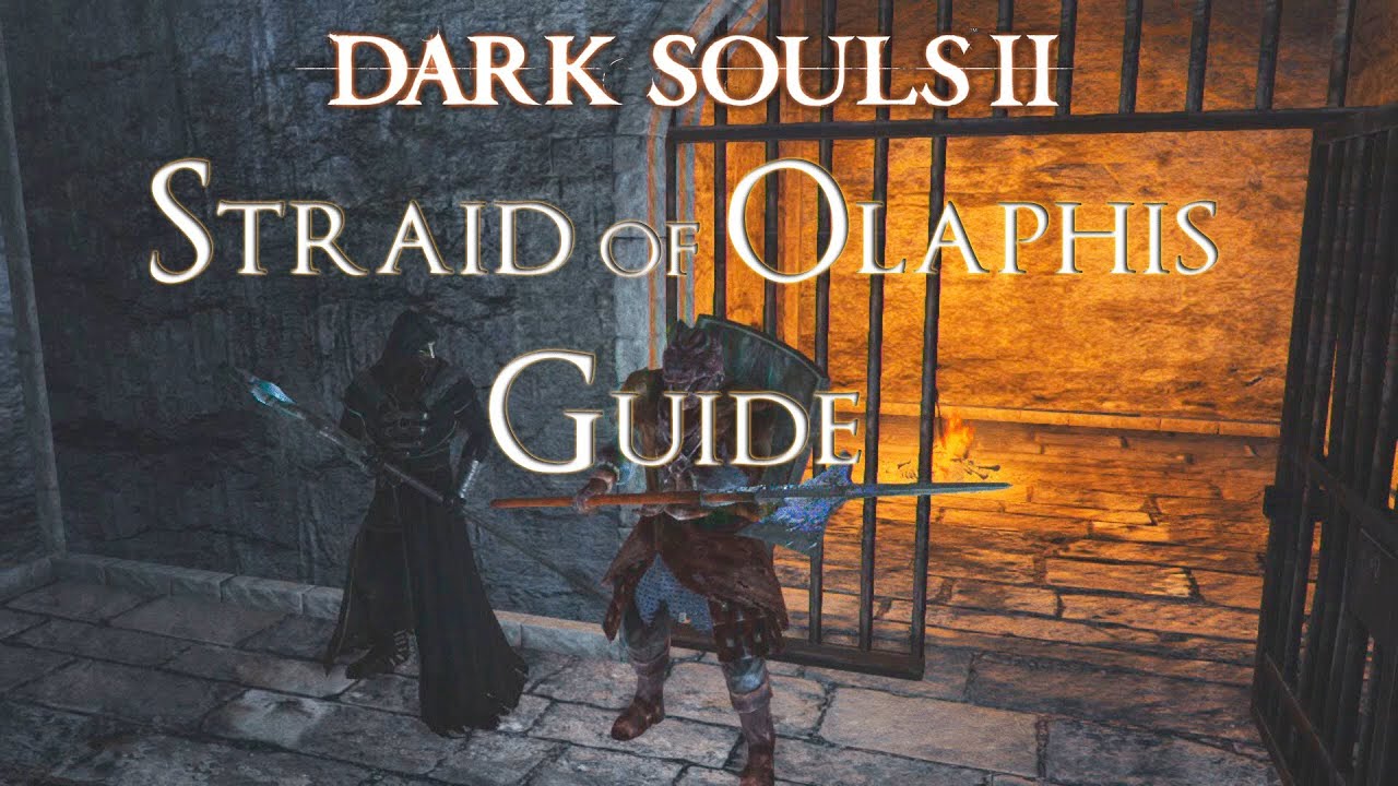 Dark Souls 2 - How To Find Straid of Olaphis (BOSS WEAPON BLACKSMITH ...