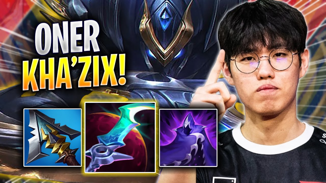 ONER IS A MONSTER WITH KHA'ZIX! - T1 Oner Plays Kha'zix JUNGLE vs Rek ...