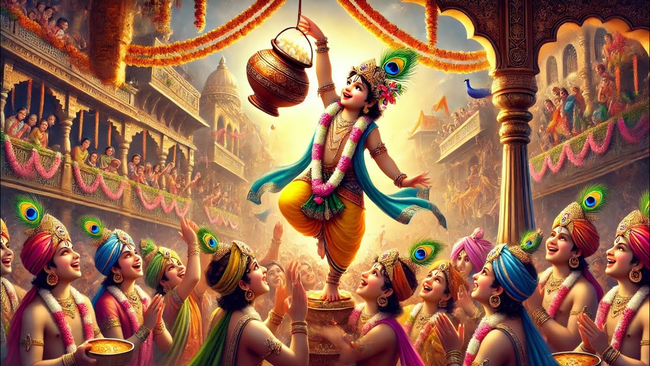 Janmashtami Ki Dhoom, Matki Phod Ka Rang" - YouTube