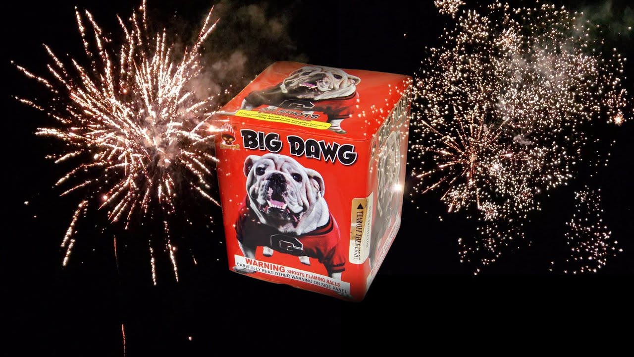 Big Dawg by Megabanger (25 Shots) (200g) Rapid Fire Brocades - YouTube