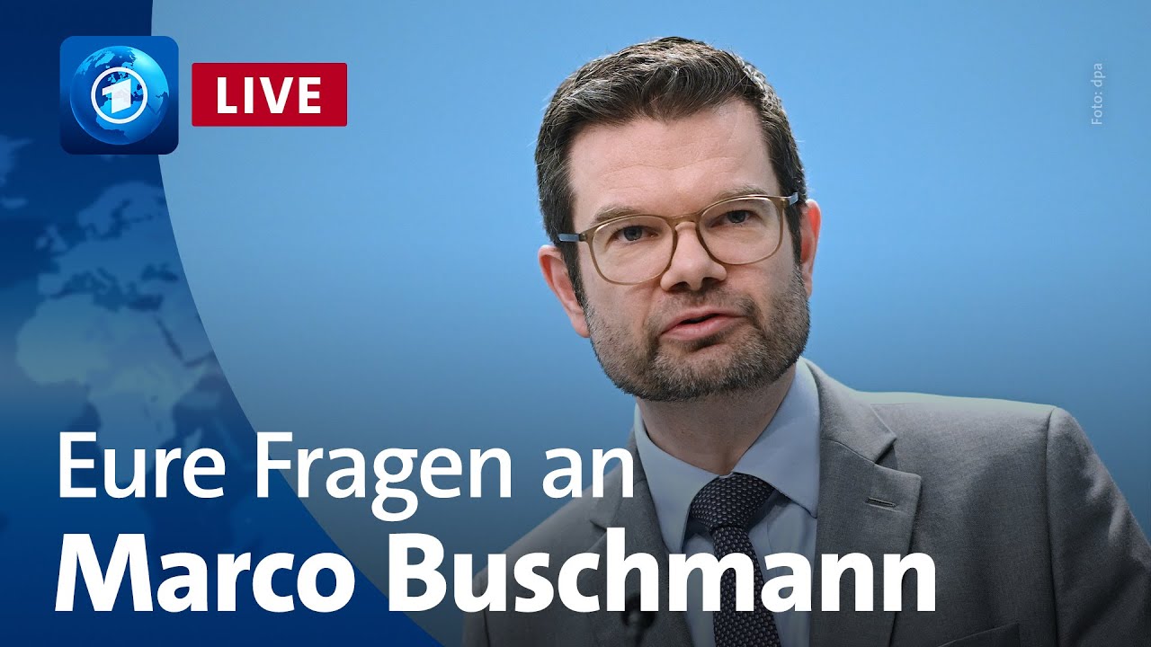 Eure Fragen an Justizminister Buschmann | Bericht aus Berlin Extra ...