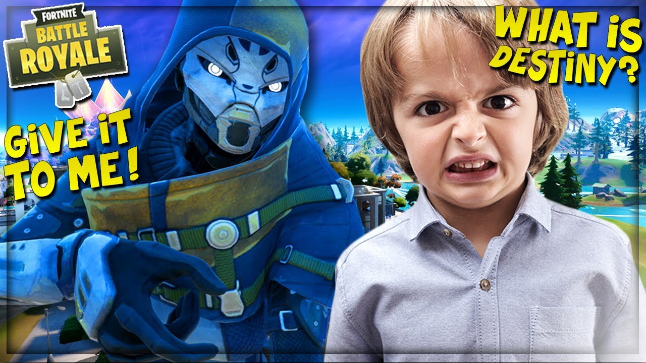 TROLLING ANGRY KID WITH *NEW* DESTINY SKINS IN FORTNITE! (Fortnite ...