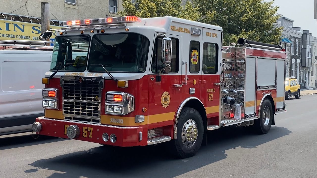 ⁴ᴷ Philadelphia Fire Department *** FIRST VIDEO *** Of *** BRAND NEW ...